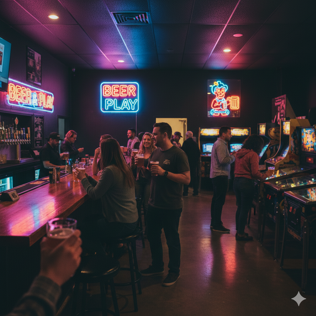 Best Restaurant With Arcade Experiences - Things To In Dallas